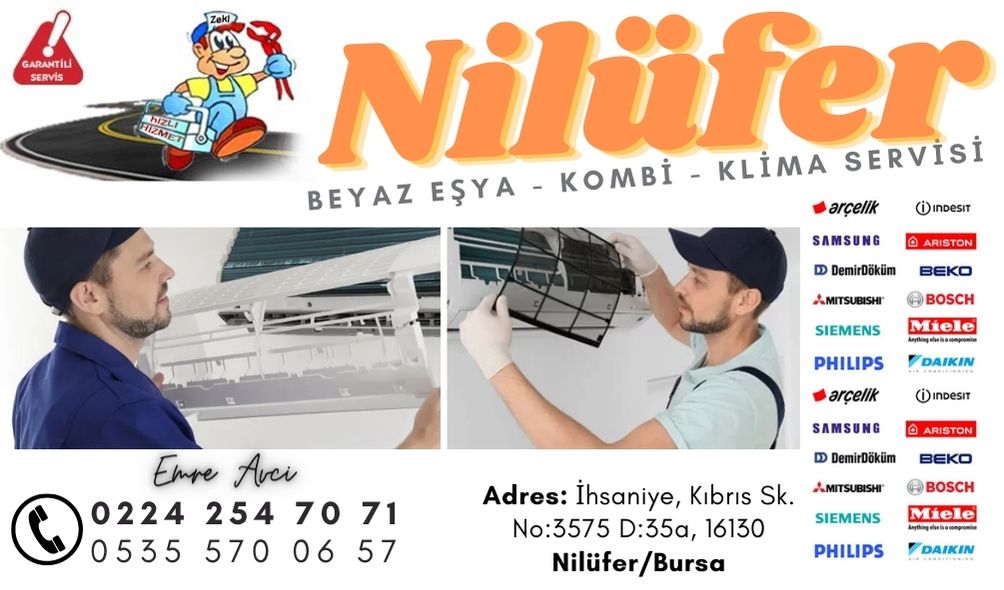 Nilüfer Beyaz Eşya Tamircisi - Buzdolabı ve Televizyon Servisi